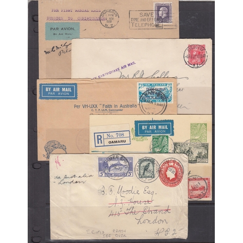 1930/50s collection of 21 pilot signed Air Mail covers written up on ...