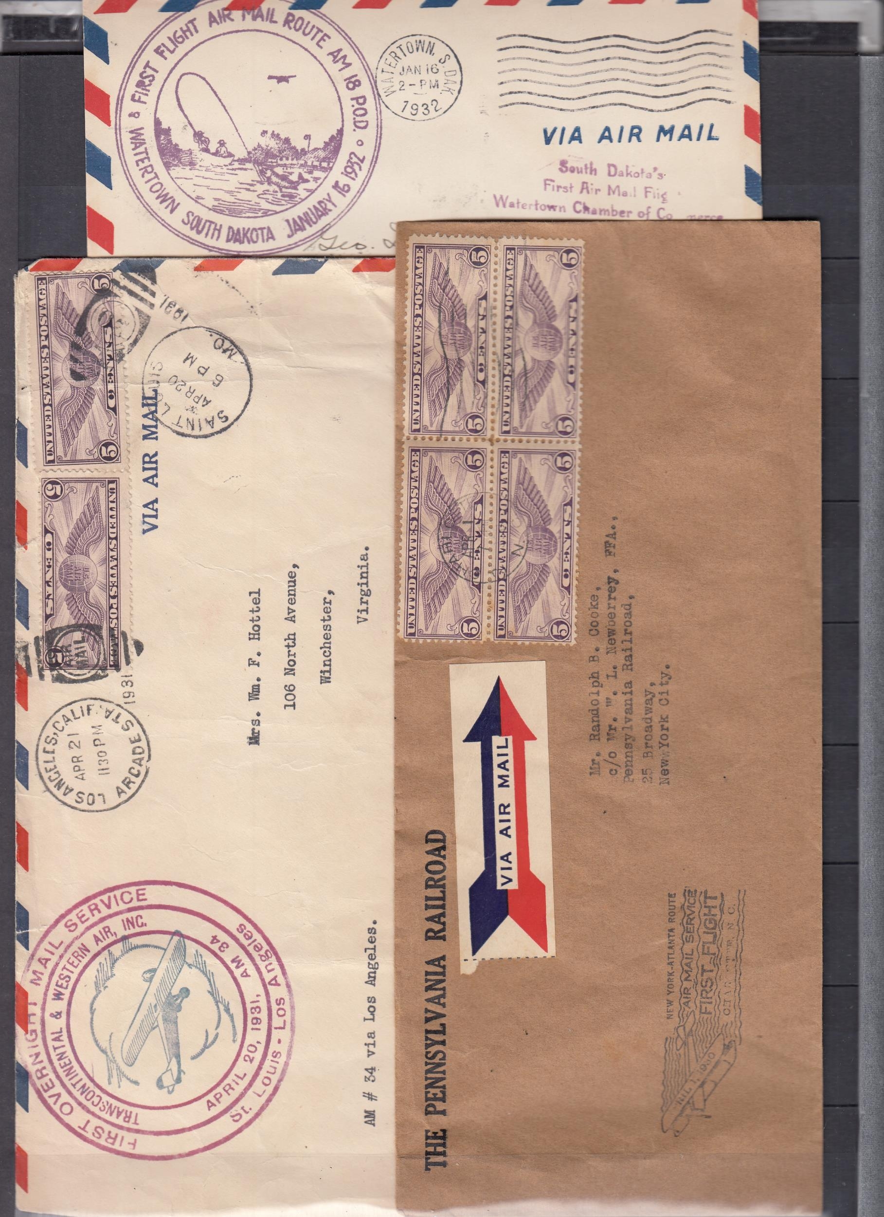A small accumalation of x50+ World air Mail Covers including various ...