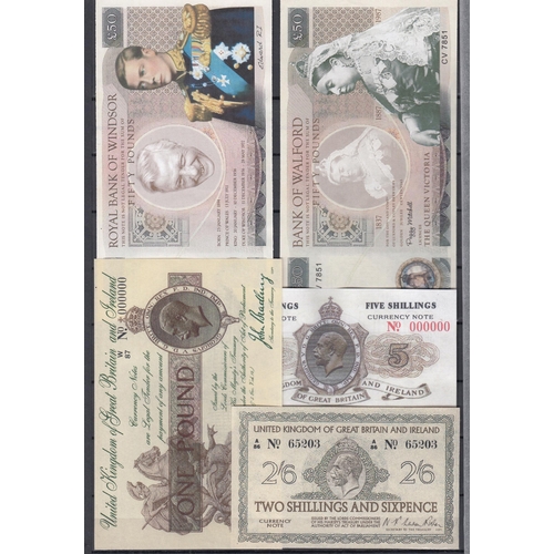An accumulation of x30+ ‘Spoof’ and Forged banknotes from around the ...