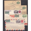 Covers in packet with around 25 Air Mail covers (a good range of ...
