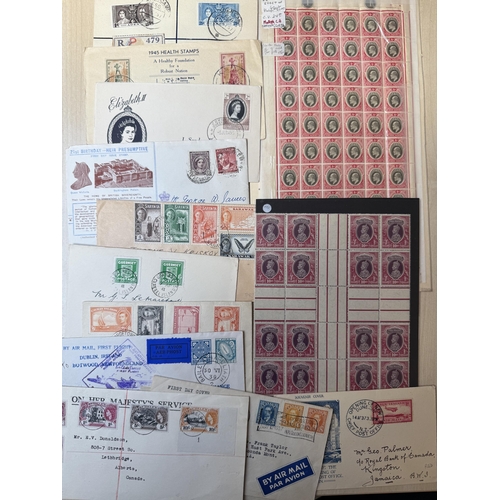 A collection of British Commonwealth stamps in x8 volumes and loose ...