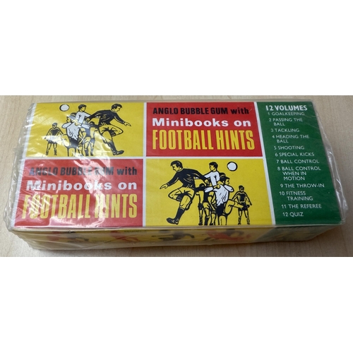 1971/72 Anglo Bubble Gum Mini Books on Football Hints, unopened sealed ...