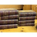 Eight volumes of "The Pictorial History of England" 1869, and seven ...