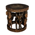 A Cameroon Royal Stool / Table, Babanki tribe, early 20th century, the ...