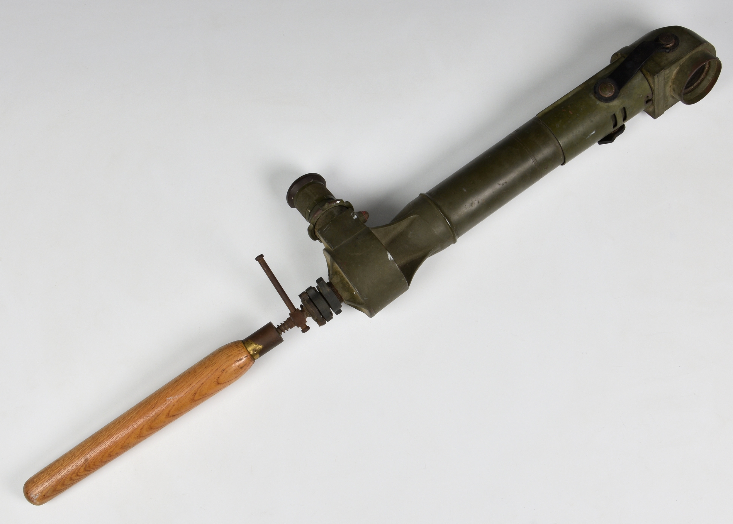 A British military periscope No.14 by R & J Beck marked TPL. Mk.4, O.S ...