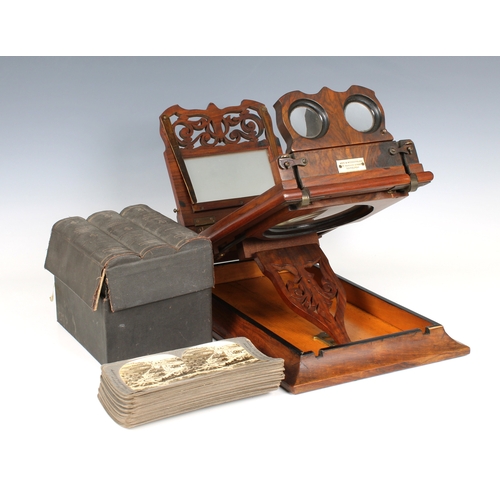 A Rowsell s Patent Graphoscope Stereoscope Stereoskop Stereo Viewer c ...