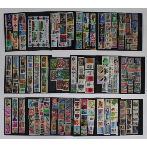 Postage stamps - A large collection of stamps and sets A through to G ...