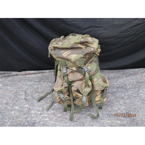 DPM British Army Issue Kit consisting of DPM Bergen Tailored, DPM ...