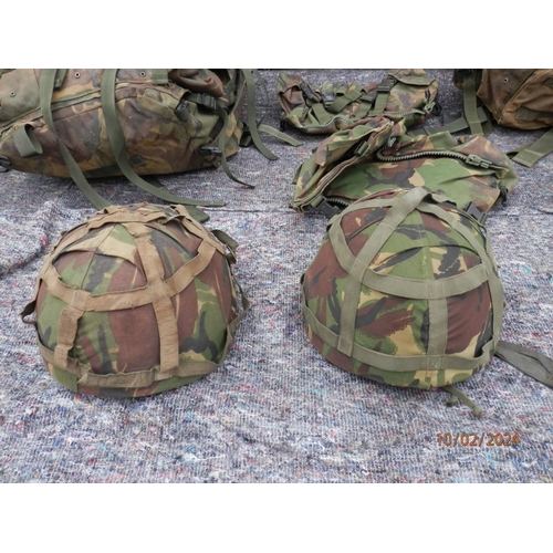 DPM British Army Issue Kit consisting of DPM Bergen Tailored, DPM ...