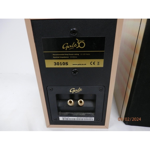 Pair of Gale Series 30 3010s Speakers