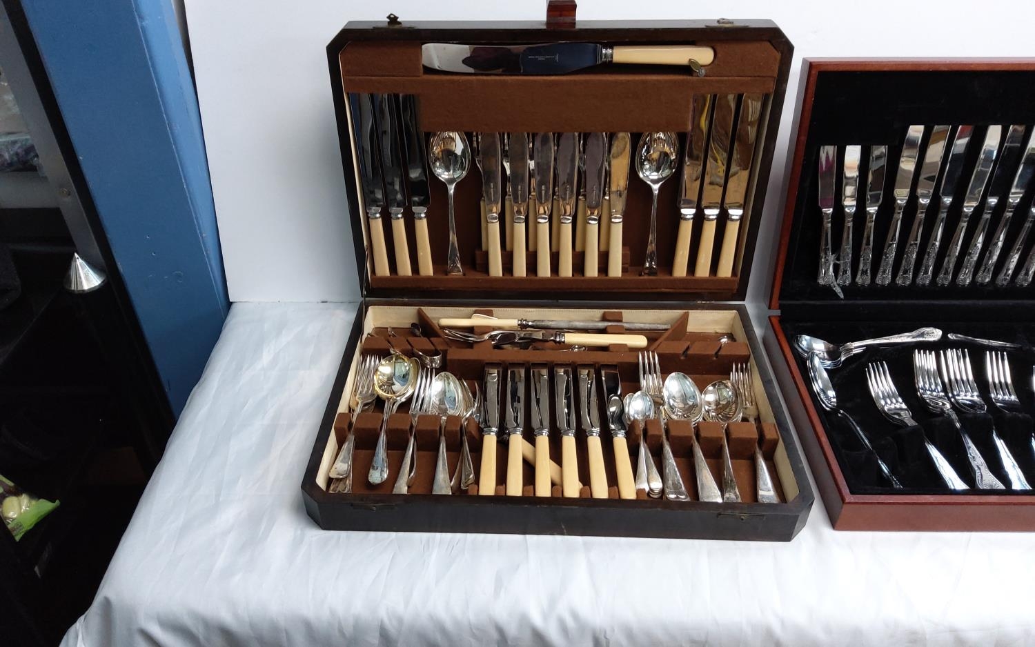 Two Vintage Cutlery Sets