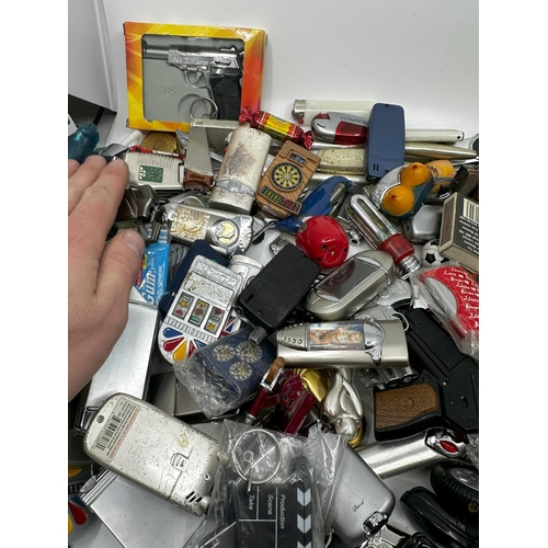 Huge Collection of Novelty Lighters