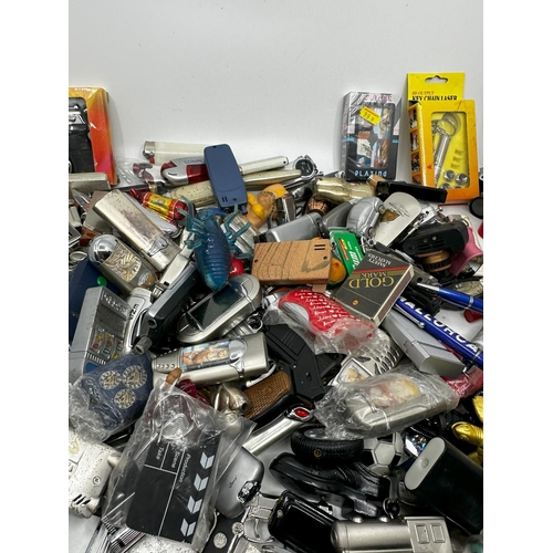 Huge Collection of Novelty Lighters
