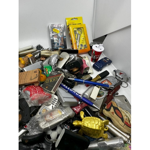 Huge Collection of Novelty Lighters