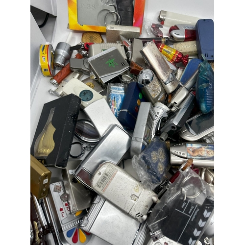 Huge Collection of Novelty Lighters