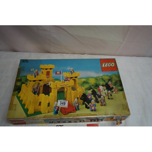 349 - Vintage Lego Castle 375-2