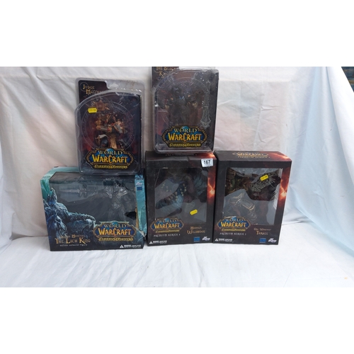 A Mint & Packaged Collection of 5 DC Unlimited "World of WarCraft ...