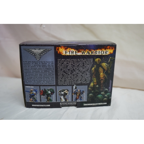 Warhammer 40k Mint and Boxed Fire Warrior Polystone Statue