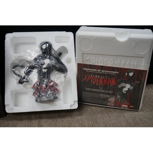 Limited Edition Marvel Bust Symbiote Spiderman Sculpted by Sam Greenwell