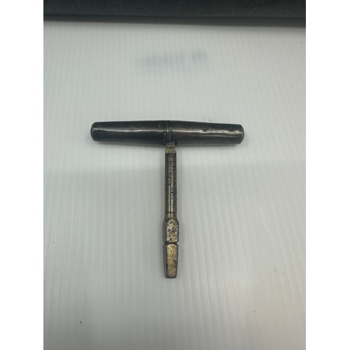 Hallmarked Silver Cased Carriage Key