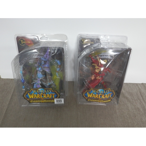 Collection of World of Warcraft action figures, including Tamuura and ...
