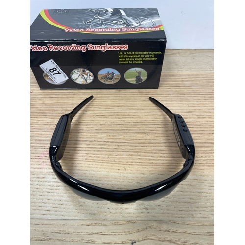 Video Recording Sunglasses in original packaging.