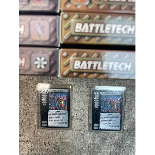 Large Collection of Battletech Cards : Battletech Unlimited Commander's ...
