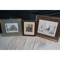 Lot of 3 19th Century Lithographs
