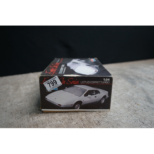 Monogram Lotus Esprit Turbo model kit, part of the Exotic Car Series, 1 ...
