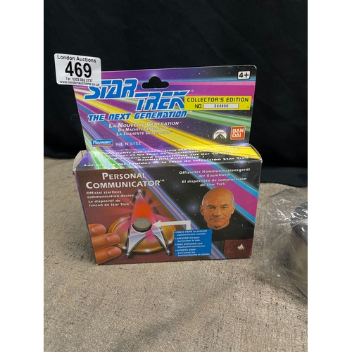 Vintage Star Trek Personal Communicator and Star Trek Watch