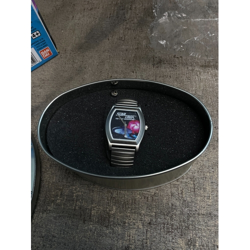 Vintage Star Trek Personal Communicator and Star Trek Watch
