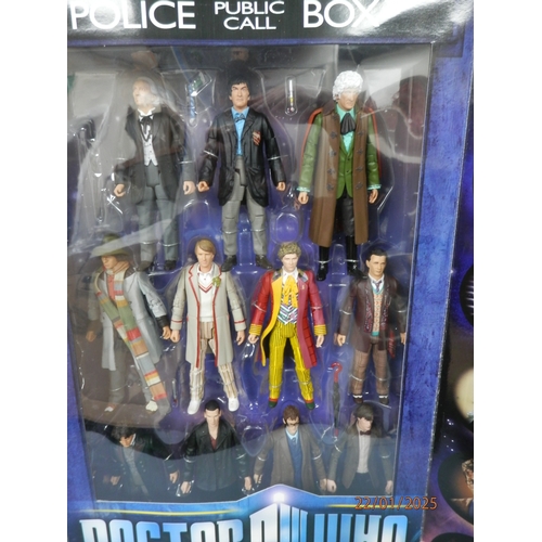 Doctor Who: The Eleven Doctors Figure Set, includes figures of all ...