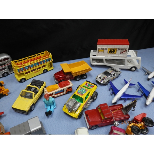 Collection of mostly 1970s Matchbox Diecast Cars/Vehicles
