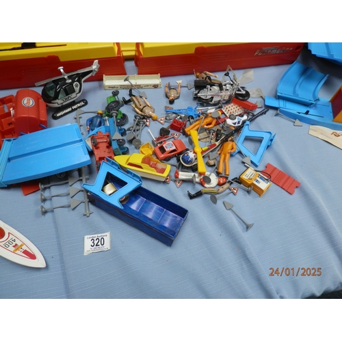 Vintage Matchbox Roadmaker set, Matchbox Superfast set, and various toy ...
