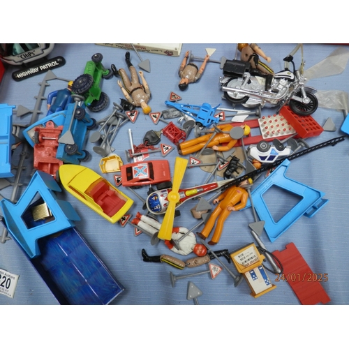 Vintage Matchbox Roadmaker set, Matchbox Superfast set, and various toy ...