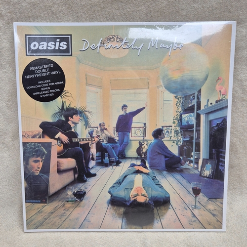 Oasis - Definitely Maybe, 2014 Remastered Vinyl, European Pressing, Sealed