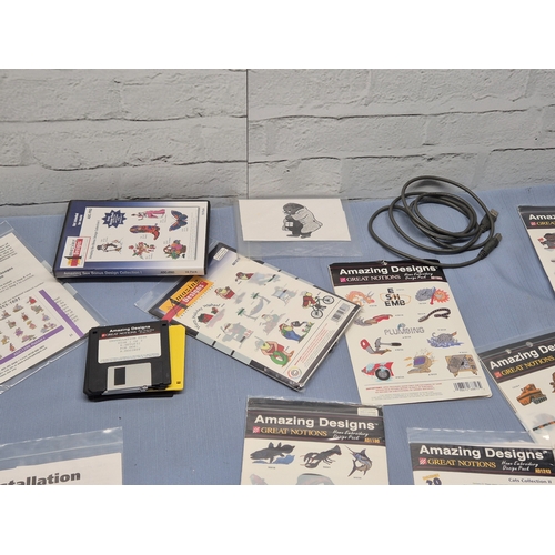 An Amazing Designs Amazing Box II together with many Home Embroidery ...