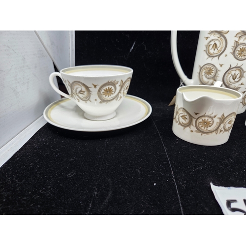 A Susie Cooper Venetia Pattern Coffee Set