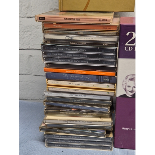 A Collection of mostly Easy Listening CDs to include Frank Sinatra ...