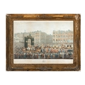 HAVELL & SON, AFTER JOSEPH HAVERTY, The Entry of King George IV into ...