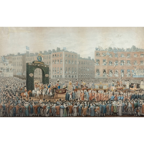 HAVELL & SON, AFTER JOSEPH HAVERTY, The Entry of King George IV into ...