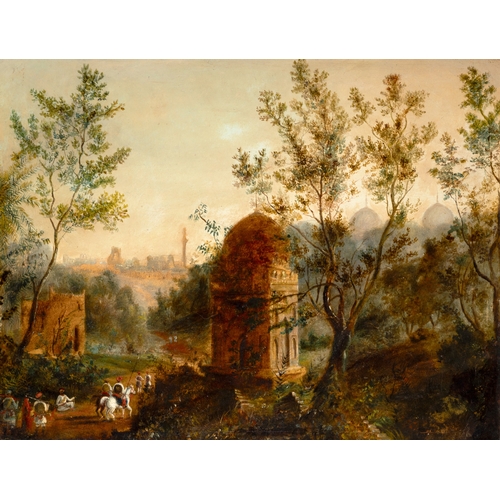 CAPT. ROBERT MELVILLE GRINDLAY (1786-1877) The Approach to Bidar from ...
