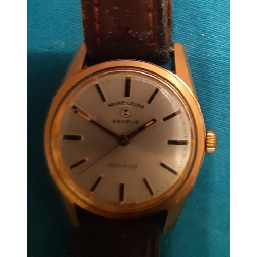 Collection of seven vintage watches, Roamer, Oyster Junior Sport, Favre ...