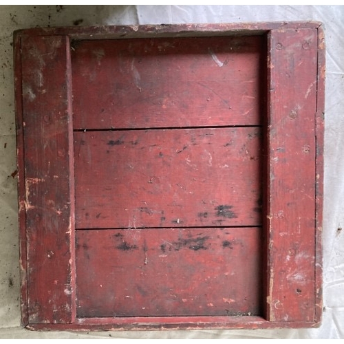 An early railway related painted wooden sign. 'Limit of Shunt'. 48cm x ...
