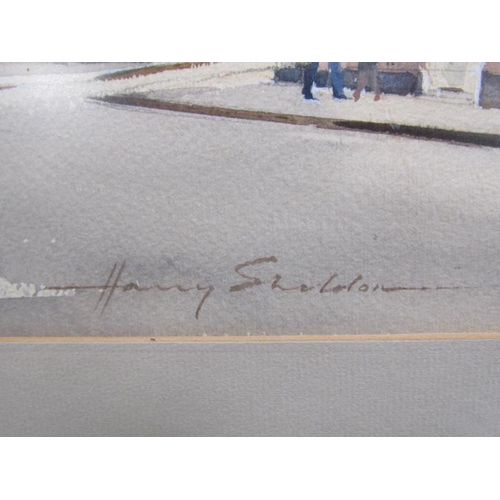 Harry Sheldon - Sunday Morning, Berkhamsted High Street, signed ...