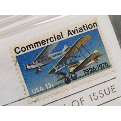 COLLECTION OF AMERICAN COMMEMORATIVE STAMPS IN 8 ALBUMS