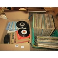 TWO BOXES OF MIXED RECORDS