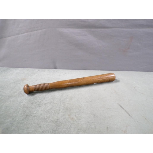 WOODEN TRUNCHEON, 41CM L