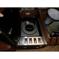ALBA RECORD PLAYER AND COLLECTION OF RECORDS