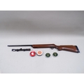 BSA METEOR AIR RIFLE WITH TELESCOPIC SIGHT